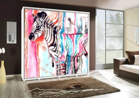 Šatní skříň PENELOPA 205 Zebra