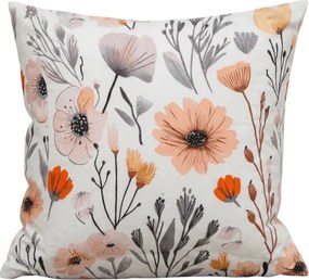 Sada povlečení z mikrovlákna BOTANIX barevné + povlak na polštář 45 x 45 cm ZDARMA