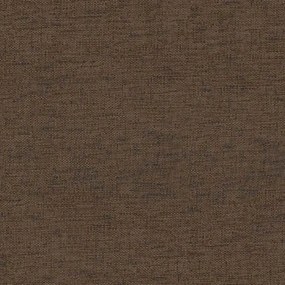 Relaxační křeslo se stoličkou hnědé textil 3097771