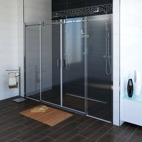 GELCO - DRAGON sprchové dveře 1700mm, čiré sklo, GD4870