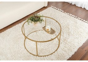 Konferenční stolek Aurum Gold, 80 cm