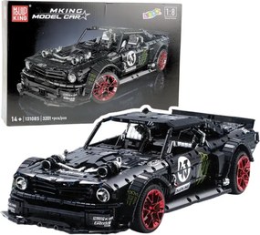LEAN Toys Stavebnicové kostky – sportovní auto Mustang Hoonicorn V2, 3201 dílků