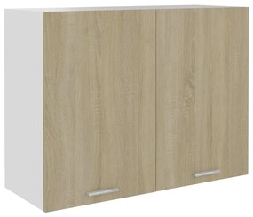 Horní skříňka dub sonoma 80x31x60 cm kompozitní dřevo