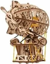 Ugears 3D dřevěná mechanická stavebnice STEAMPUNK AIRSHIP / od 14 let