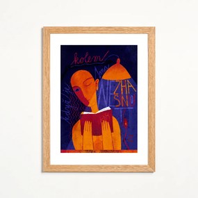 Magda Andresová | Nezhasnout Rám: Černý, Velikost: 30 x 20 cm