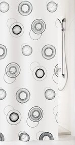 LUNA sprchový závěs 180x200cm, textilní kolečka (5124185305)