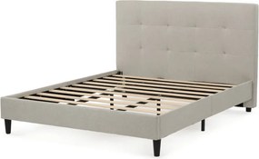Manželská postel béžová 160x200 cm BED-M160 CRM2
