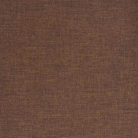 Otočná jídelní židle hnědá textil 3087972