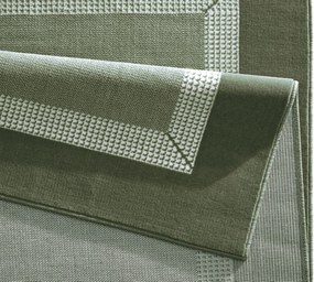Hanse Home, Běhoun Basic 105487 Green, 80x350, zelená, chodba / předsíň