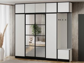 Šatní skříň s nástavcem EDEN 15 bílý