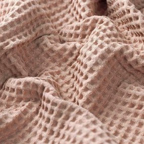 Vaflové ručníky a osušky - meruňková - GOTS Velikost: osuška 70 x 140