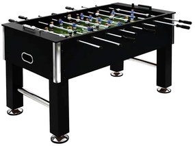 vidaXL Marketos Stolní fotbal ocel 60 kg 140x74,5x87,5 cm černý