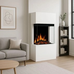 Elektrický krb Aflamo Texel White