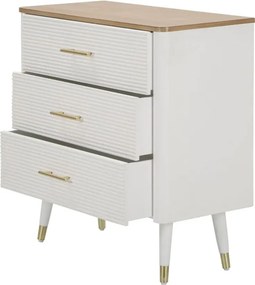 Komoda Matera 78 cm bílá
