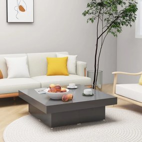 vidaXL Konferenční stolek 90 x 90 x 28 cm dřevotříska [806918] Barva: Betonová šedá