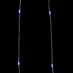 Světelný LED řetěz s 300 LED diodami studený bílý 30 m 330051