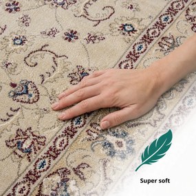 Angel Carpet, Kusový koberec Sultan 26 Beige, 120x170, béžová, kancelář