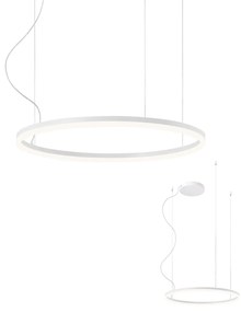 Redo 01-1710 závěsné LED stmívatelné svítidlo Orbit pískově bílá, 42W, 3000K, ø60cm