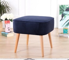 Atelier del Sofa Taburet Moouv 7084 - Navy Blue, Modrá