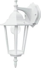 FAN LANT-MILANO/AP1B BCO Venkovní nástěnné svítidlo DOWN MILANO bílá, 1xE27, IP44, 21 x 36 cm - FANEUROPE