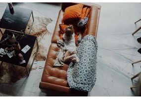 Modrá dětská hrací podložka Denim Lions – Malomi Kids