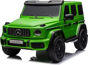 LEAN CARS Elektrické autíčko Mercedes G63 XXL zelené 4x4 24V