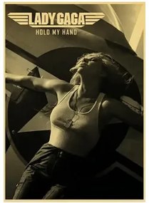 Plakát Top Gun, Lady Gaga, č.312, 42x30 cm