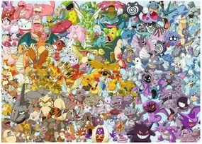 Ravensburger Challenge Puzzle: Pokémon / 1000 dílků / od 14 let