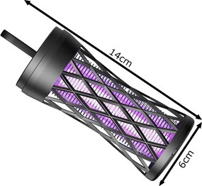 Verk Group Uv insekticidní lampa na komáry mouchy elektrický lapač hmyzu účinný
