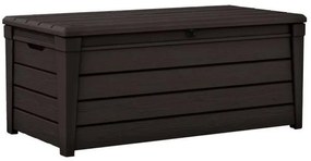 Skladovací zahradní box Keter BRIGHTWOOD STORAGE BOX 455 l - hnědý