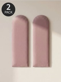 Sinsay - Čalouněné stěnové panely 2 pack - pastelová růžová