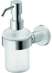 Duravit 99161000 -Nástěnný dávkovač mýdla D-CODE 390 ml mléčné sklo/lesklý chrom