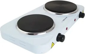 Esperanza EKH014W bílá / Elektrický vařič / 2 plotny / 2500 W / 5 tepl