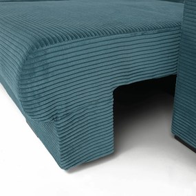 Extra prostorná pohovka, modrá / mentolová / světle šedá, Gilena BIG SOFA