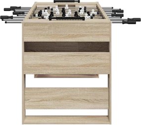 Stolní fotbálek Sonoma dub 146,5 x 74 x 85 cm Kompozitní dřevo 3378201