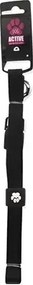 ACTIVE DOG Vodítko Premium M černé 2x120 cm / Nylon / Šířka 2 cm / Dél