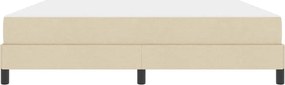 Postel s boxspringem Krémová 180 x 200 cm textil 3398512