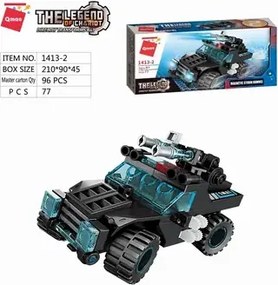 Qman Shadow Pulse Combat Vehicle 1413-2 Auto Humvee / Stavebnice / 77