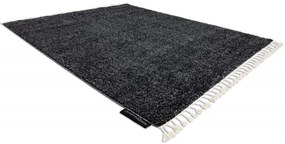 Dywany Łuszczów, Kusový koberec Berber 9000 grey, 140x190, šedá, obývací pokoj
