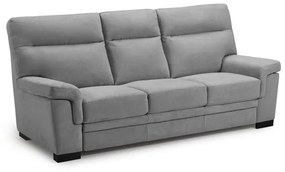 Pregio Italia sofa&relax Rozkládací sedačky Dany Provedení: 2 místná rozkládací + lehátko, Vzorník látek: tekno fibra 06 light grey