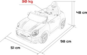 Ramiz Auto Mini Cooper červené