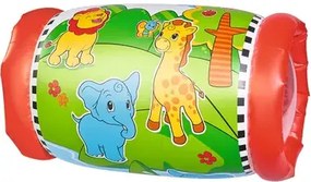 SIMBA Nafukovací válec Zvířátka / 44 x 25 cm / 2x chrastící kulička