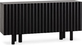 Černá komoda z mangového dřeva 160x80x40 cm Tamira – MOME