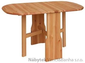 dřevěný jídelní stůl rozkládací z masivního dřeva borovice drewfilip 17
