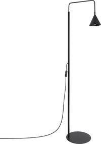 Sollux Lighting Stojací lampa NOX černá