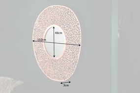 Nástěnné zrcadlo Lance L 112 cm měděné
