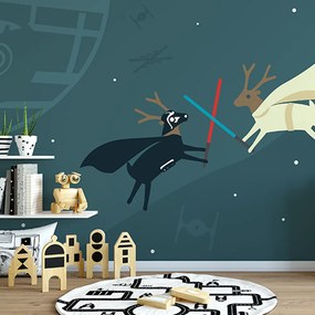 dětská obrazová tapeta star wars Velikost: 420 × 270 cm