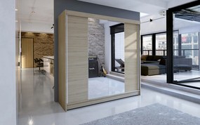 ADRK Furniture Posuvná skříň s zrcadlem BALANCE 180 ADRK-SW-BALA-S-180