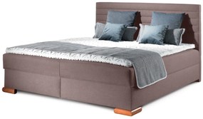 ND Coralo Boxspring 180x200cm růžovohnědá