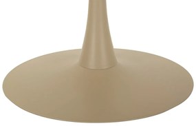 Kulatý jídelní stůl Bechora 120 cm krémový